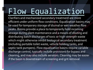 Efflunt treatment plant ppt | PPTX