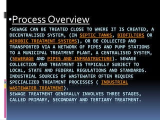 Efflunt treatment plant ppt | PPTX