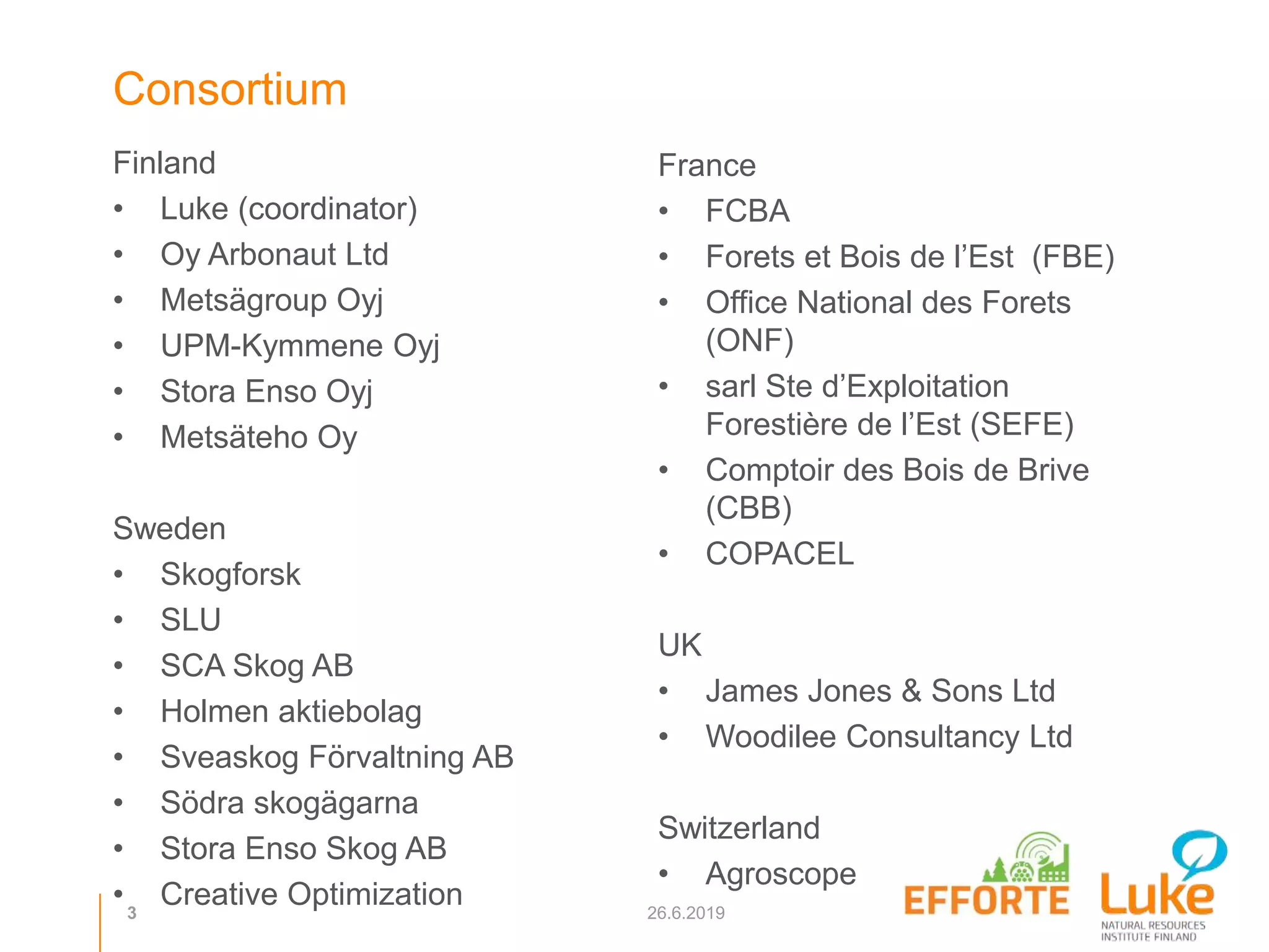 Key findings of EFFORTE project | PPT