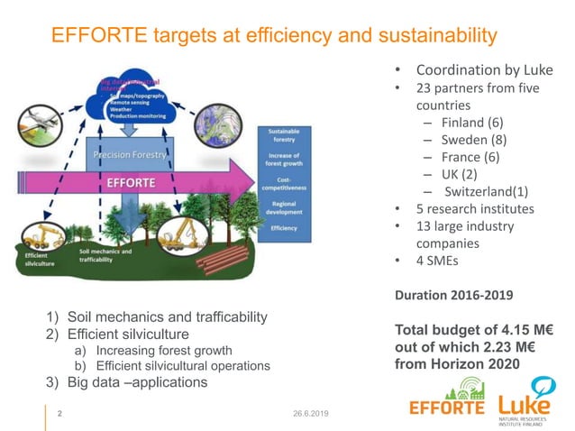 Key findings of EFFORTE project | PPT