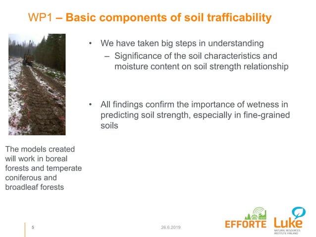 Key findings of EFFORTE project | PPT