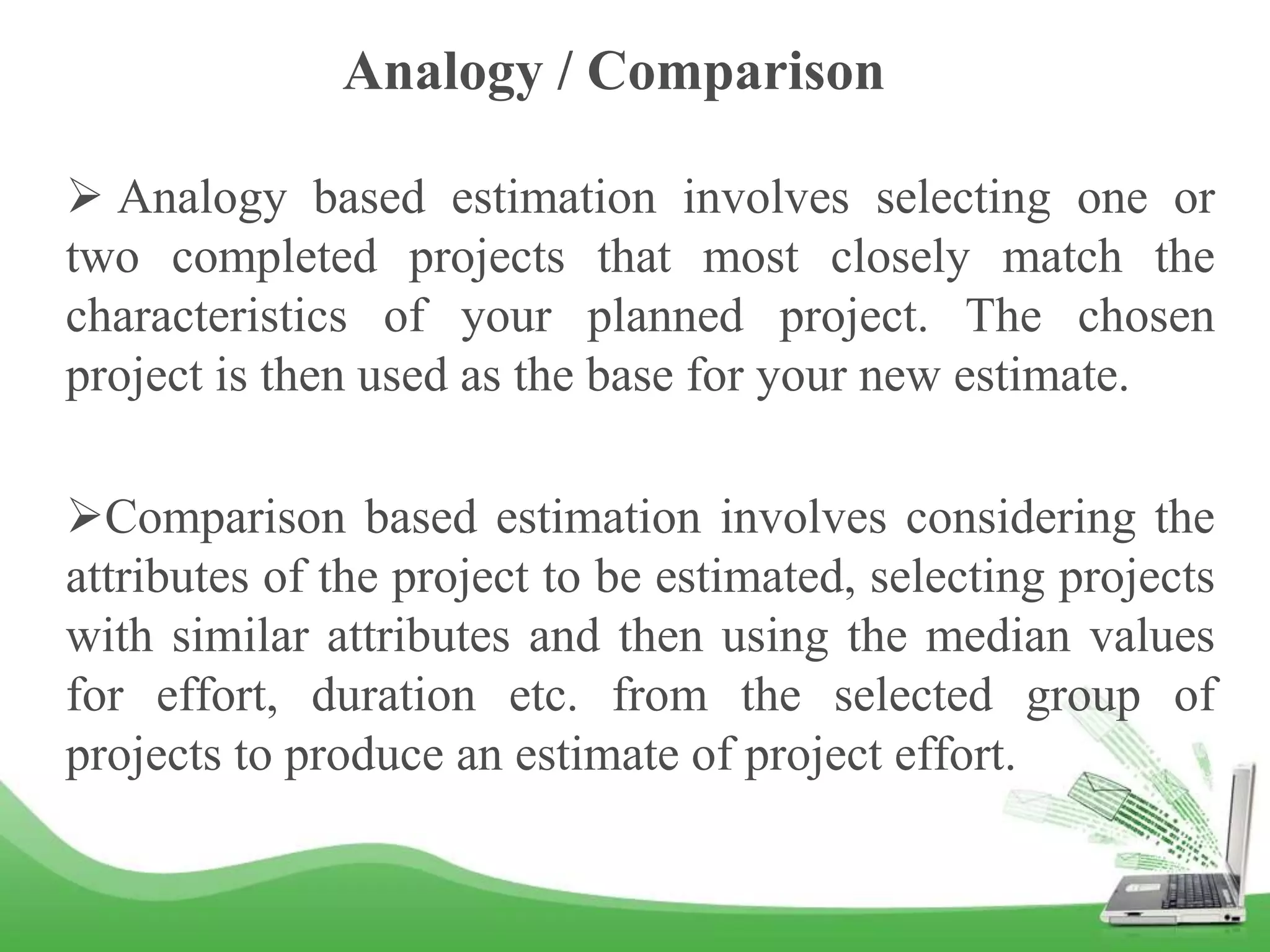 Effort estimation( software Engineering) | PPTX