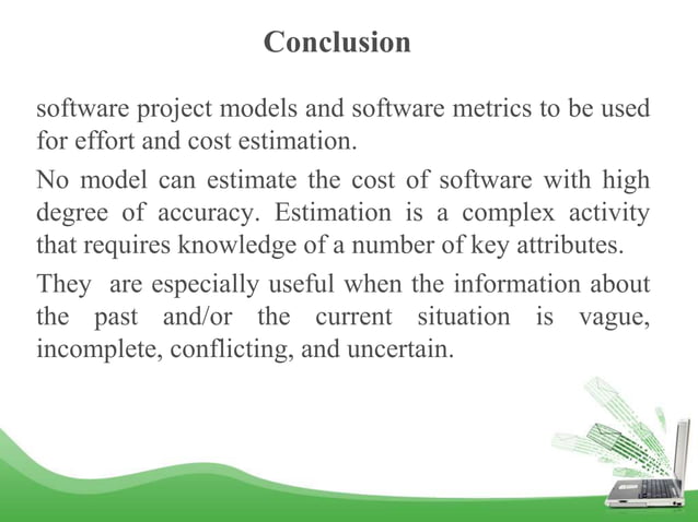 Effort estimation( software Engineering) | PPTX | Computer Software and Applications | Computing