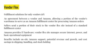 Effortless Excellence Maximizing Amazon Fulfillment Solutions | PPT