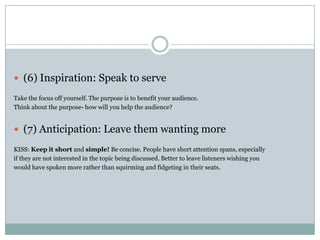 Effective Public Speaking | PPTX