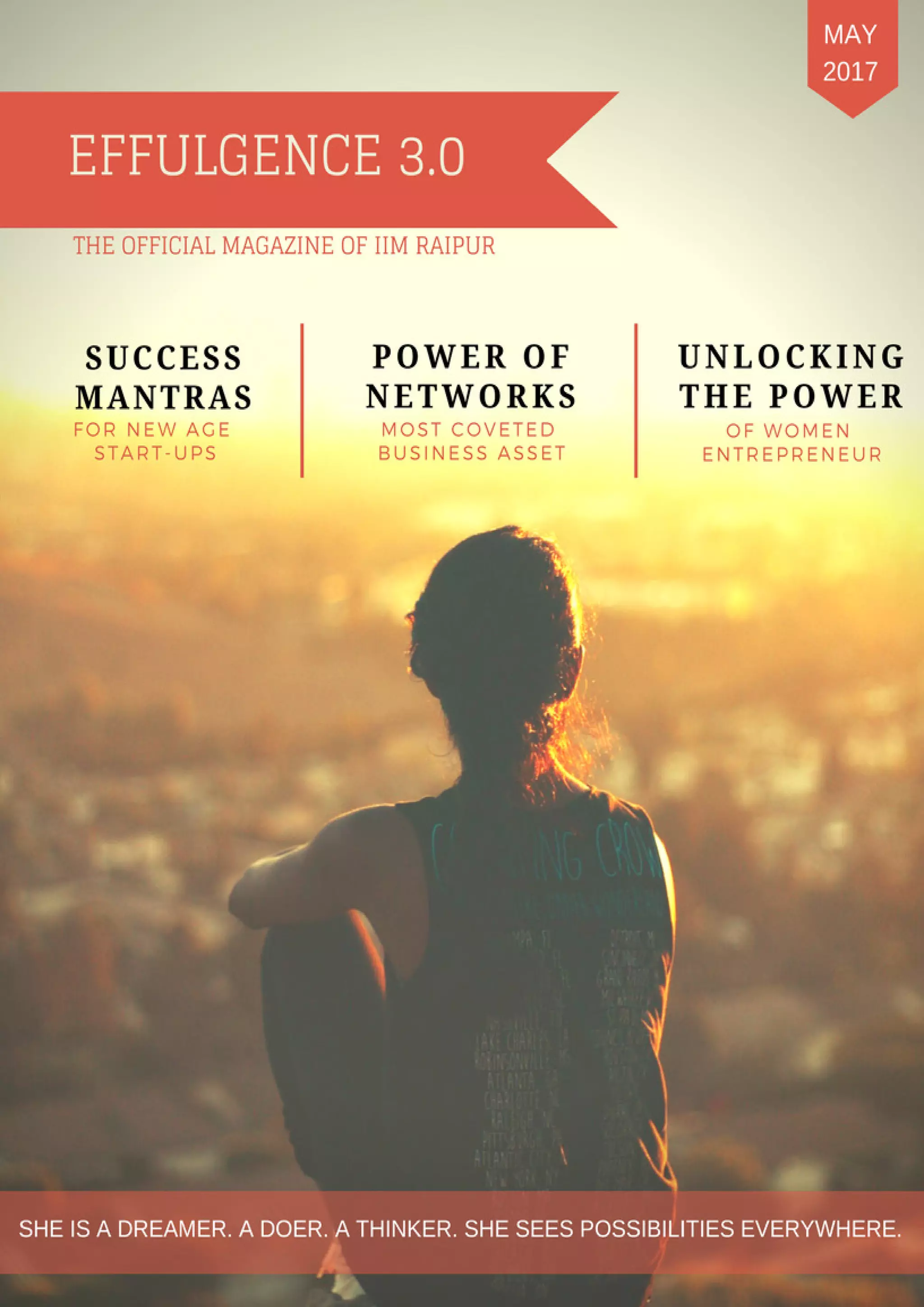 Effulgence 3.0 - The Official Magazine of IIM Raipur | PDF