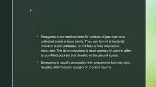 Pleural effusion types and management.pptx