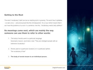 How To Build Vocabulary Faster | PDF