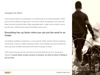 How To Build Vocabulary Faster | PDF