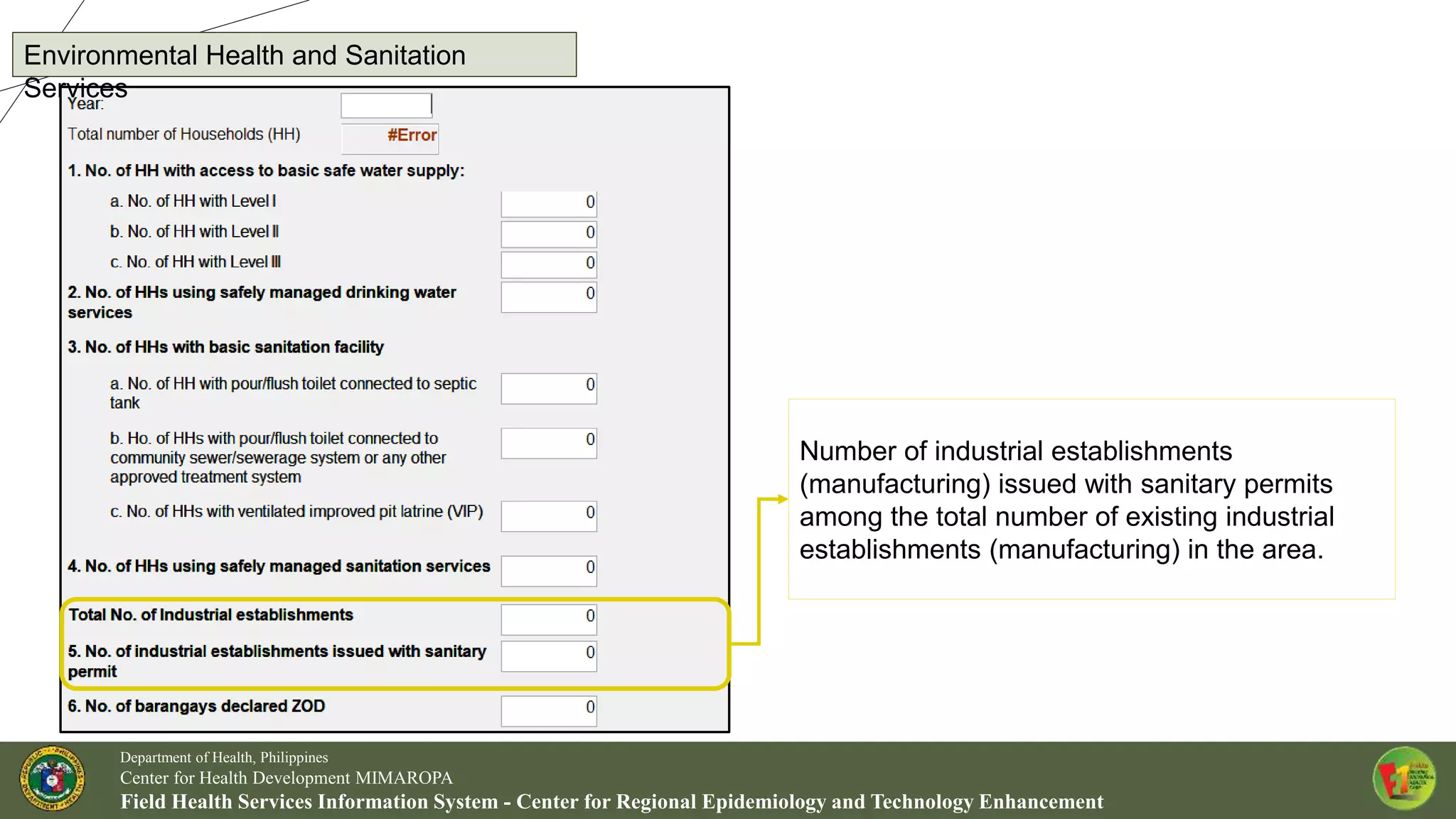 eFHSIS 3.1 System Update - Environmental.pptx