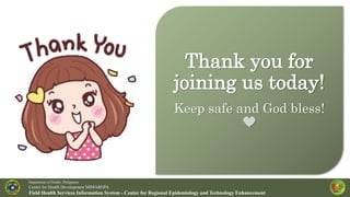 eFHSIS 3.1 System Update - Environmental.pptx | Infectious Diseases ...