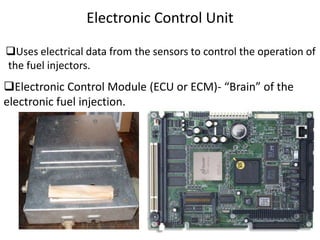 EFI Engine working procedure | PPTX
