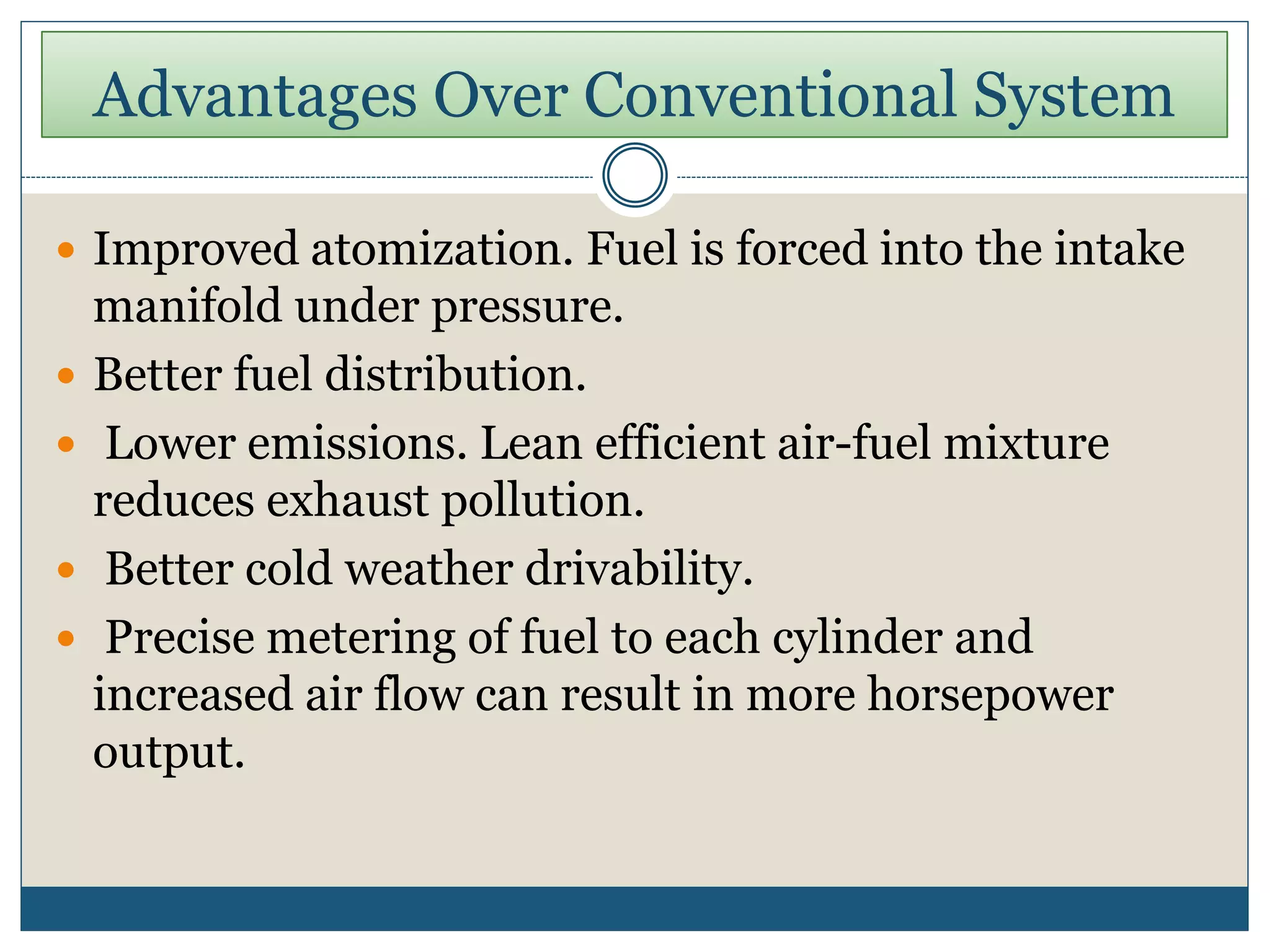 Electronic fuel injection system [EFI] | PPTX