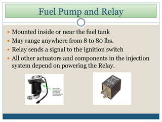 Electronic fuel injection system [EFI] | PPTX