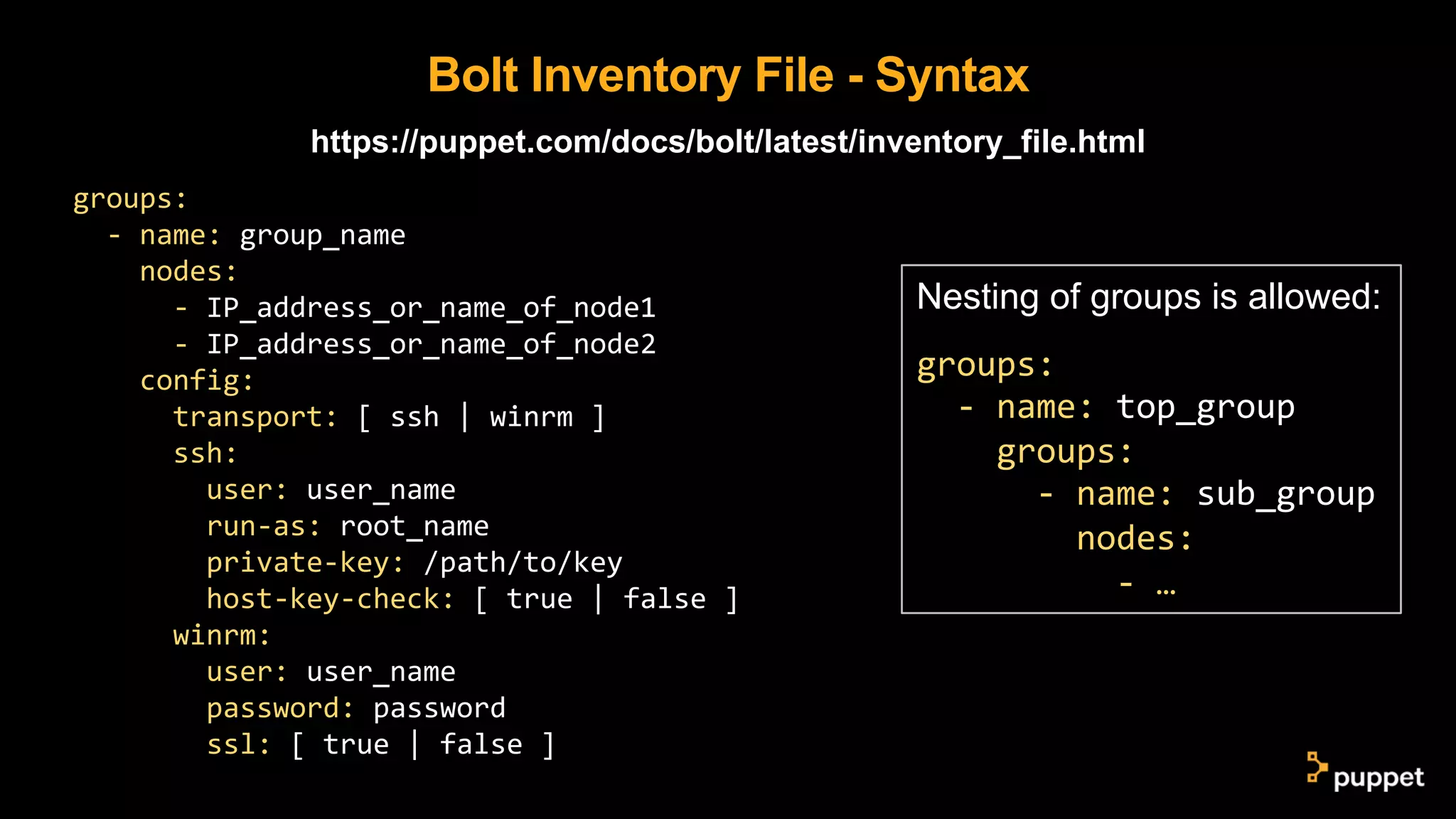 DevOps Automation with Puppet Bolt & Puppet Enterprise | PPT