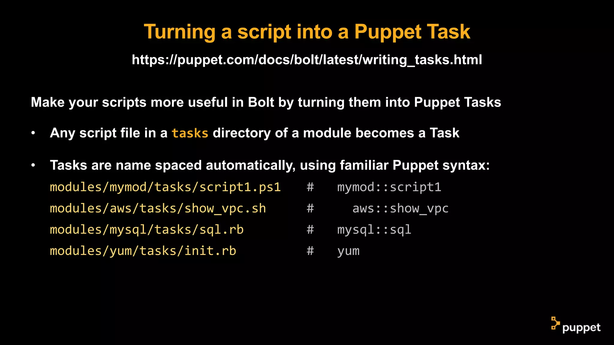 DevOps Automation with Puppet Bolt & Puppet Enterprise | PPT