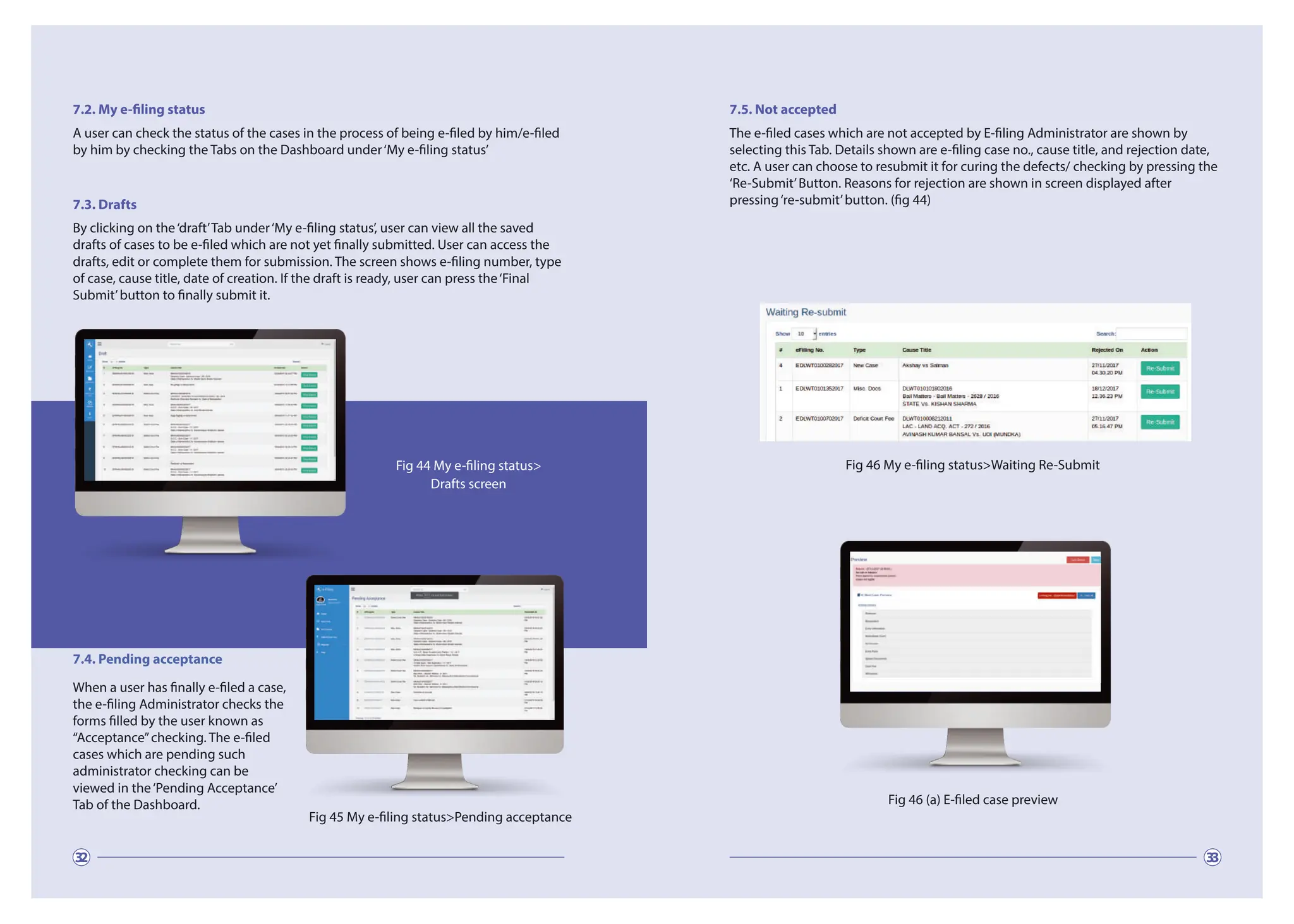 PROCESS OF E-FILING OF COURT CASES EXPLAINED | PDF