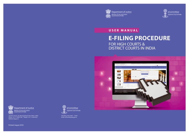PROCESS OF E-FILING OF COURT CASES EXPLAINED | PDF