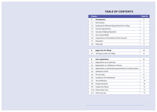 PROCESS OF E-FILING OF COURT CASES EXPLAINED | PDF
