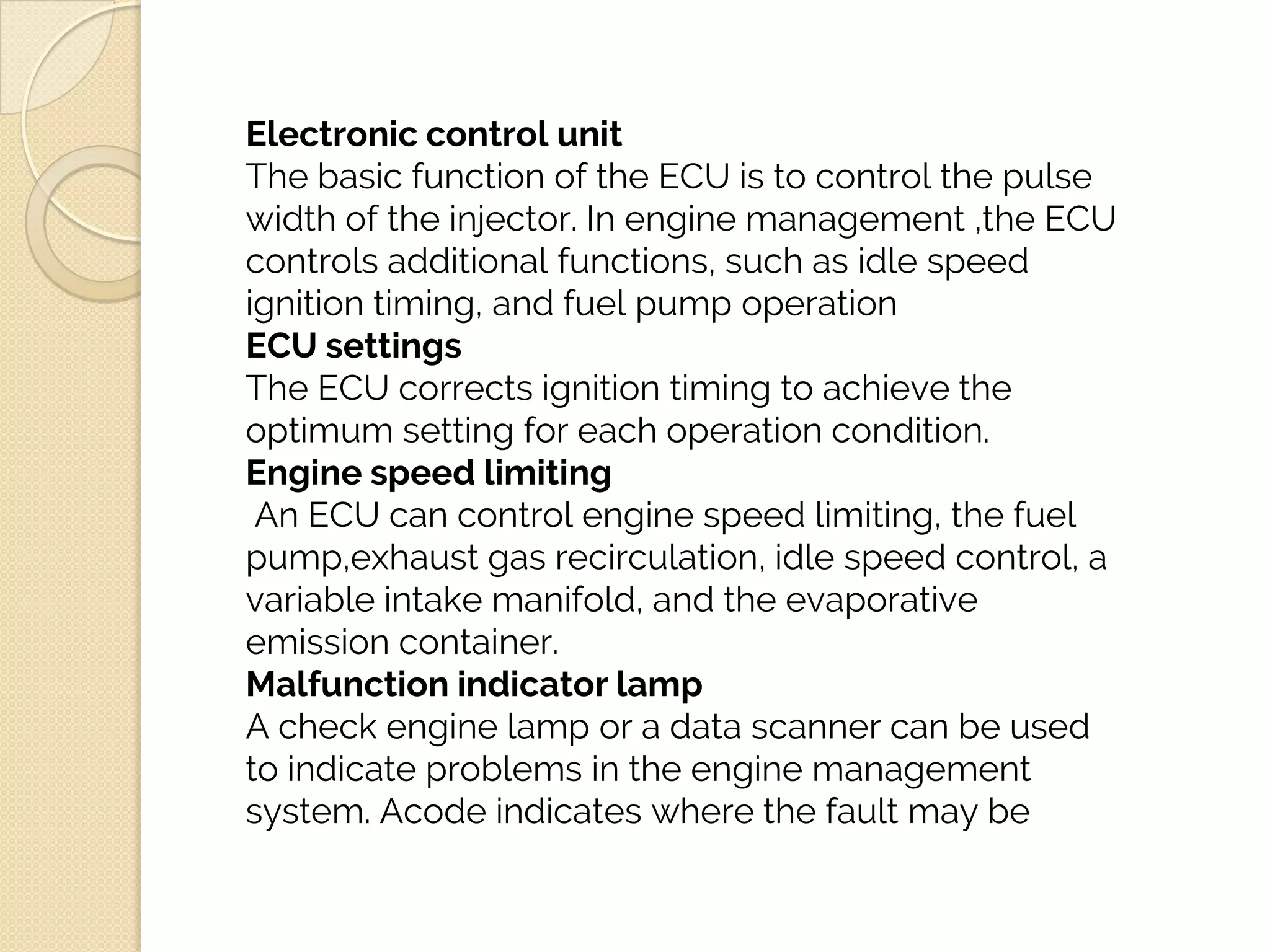 ELECTRONIC FUEL INJECTION | PDF