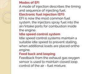 ELECTRONIC FUEL INJECTION | PDF