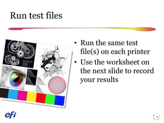 EFI The Real Truth: Inkjet Printer Productivity | PPT