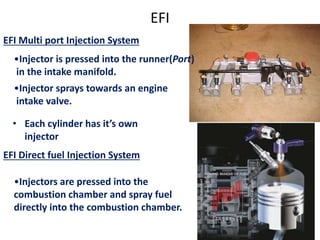 Electronic Fuel Injection System | PPTX