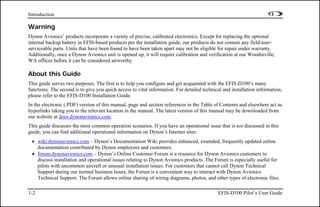 Efis D100 | PDF
