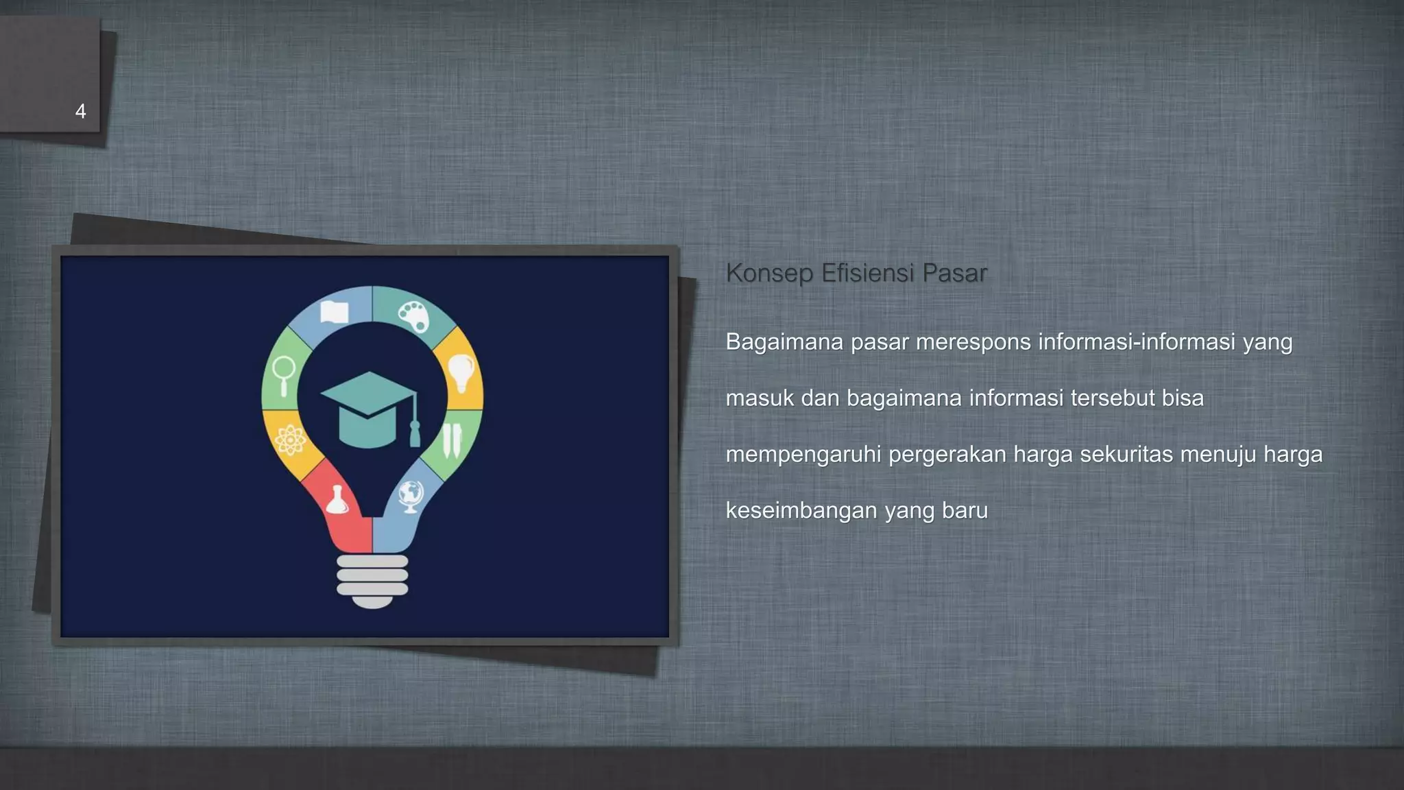 Efisiensi pasar | PPTX