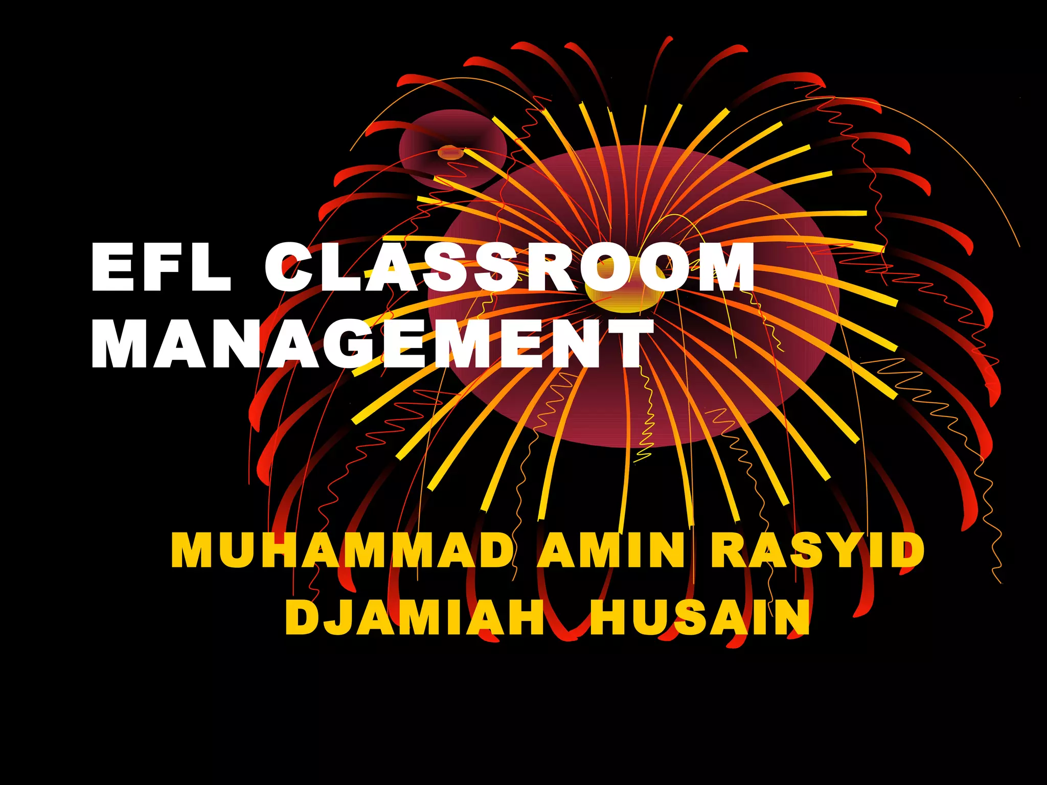 EFL classroom management | PPT