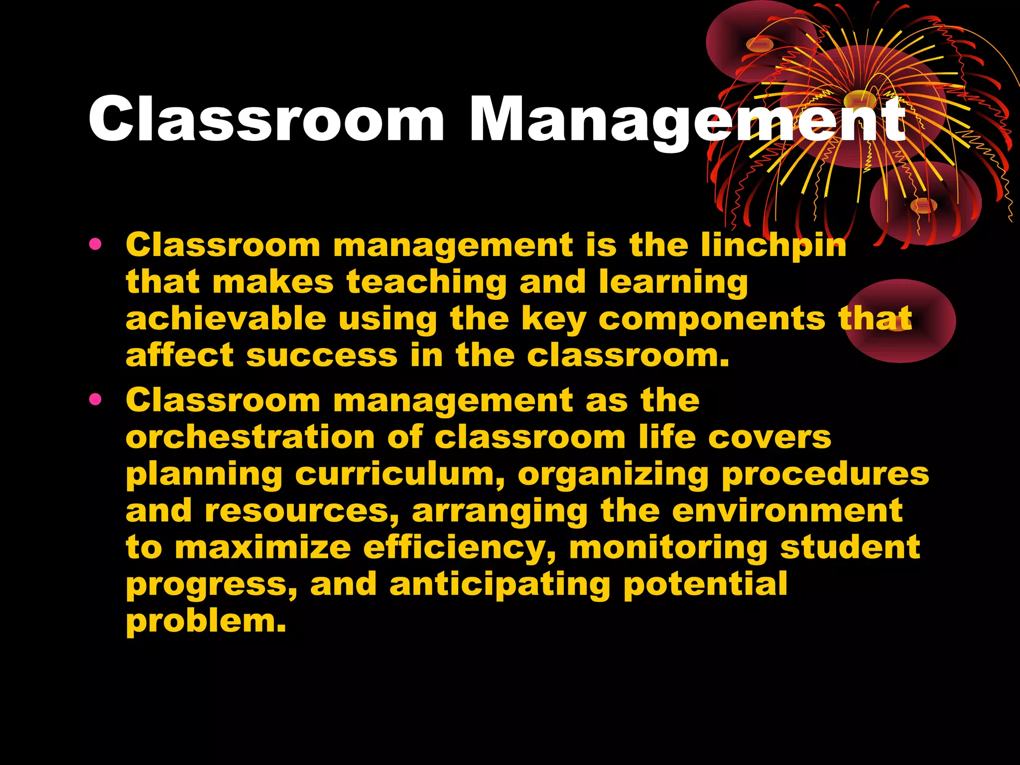 EFL classroom management | PPT