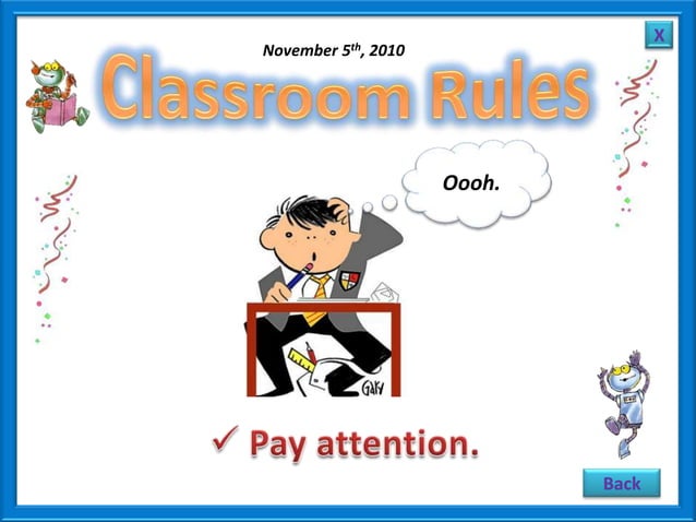 Efl classroom rules | PPT