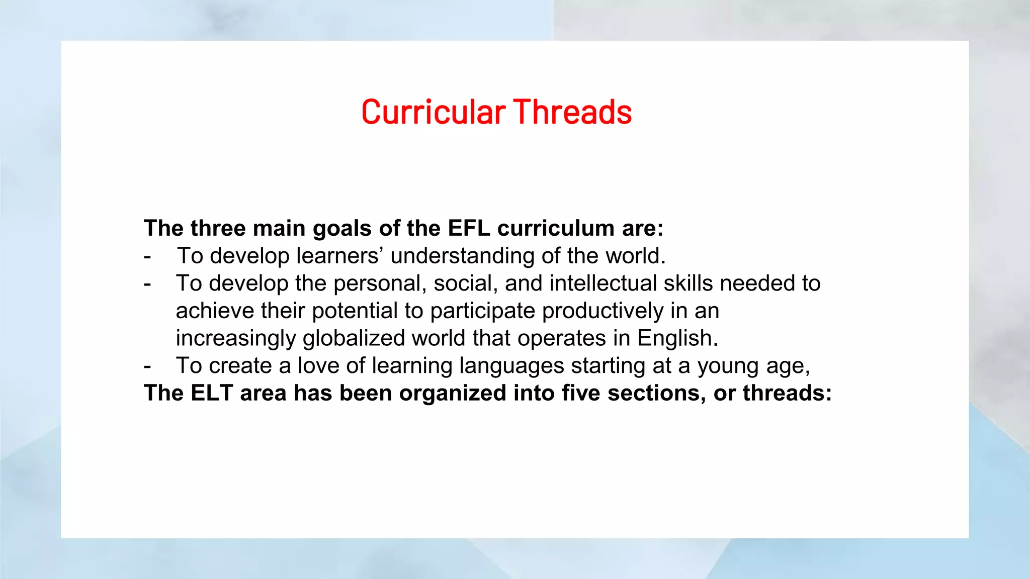 Efl contribution to the exit profile | PPT