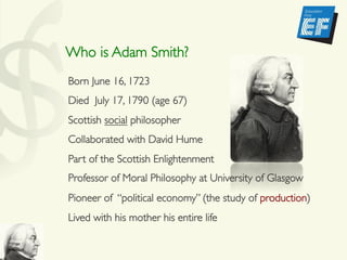 Is Adam Smith The Founding Father Of Sustainability | PPT