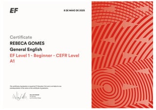 EF Level 1 - Beginner - CEFR Level A1 Rebeca.pdf