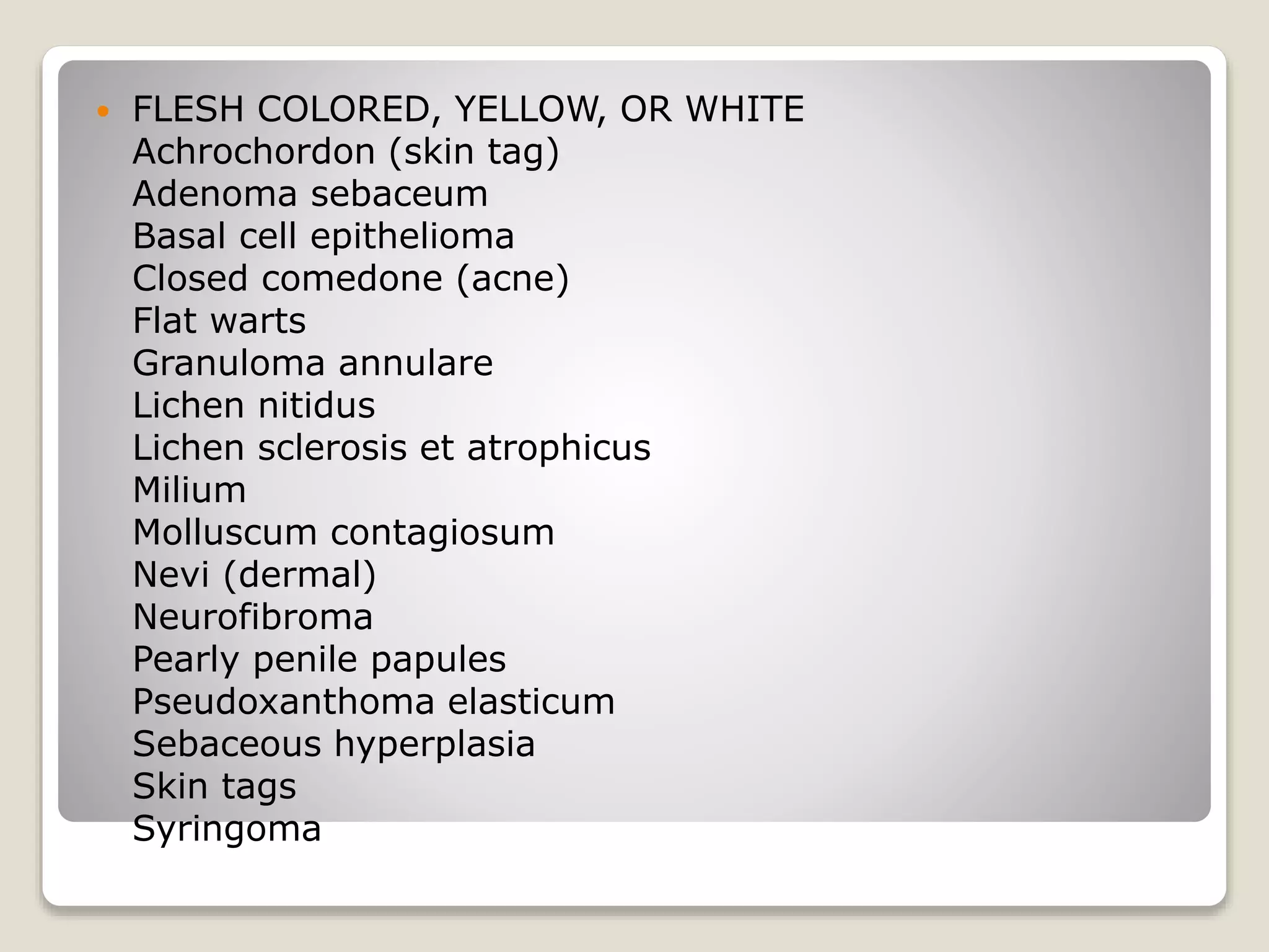 Efloresensi (modul kulit dan jaringan penunjang) | PPTX