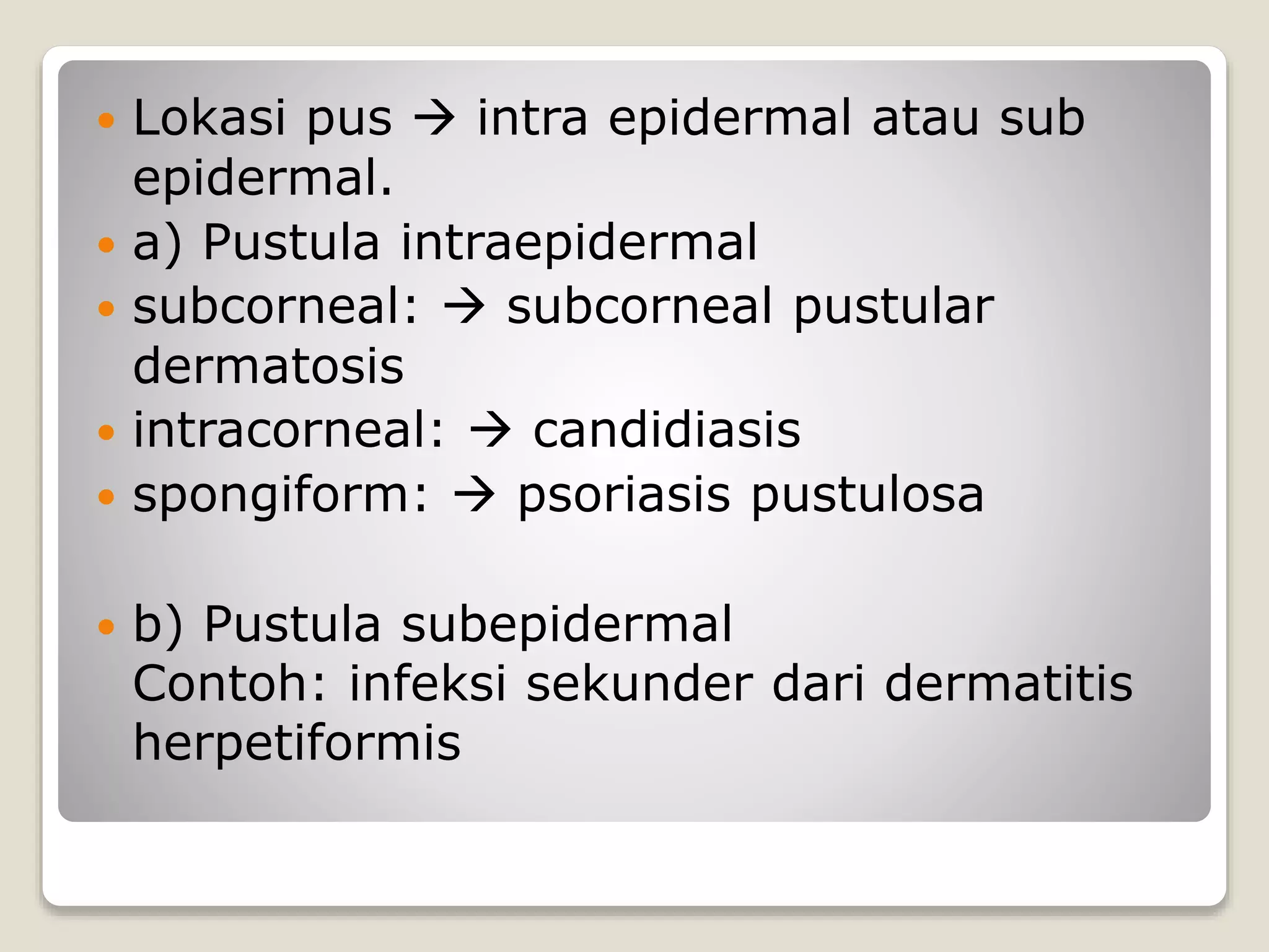 Efloresensi (modul kulit dan jaringan penunjang) | PPTX