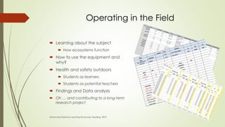 Longitudinal fieldwork-based research projects | PPT