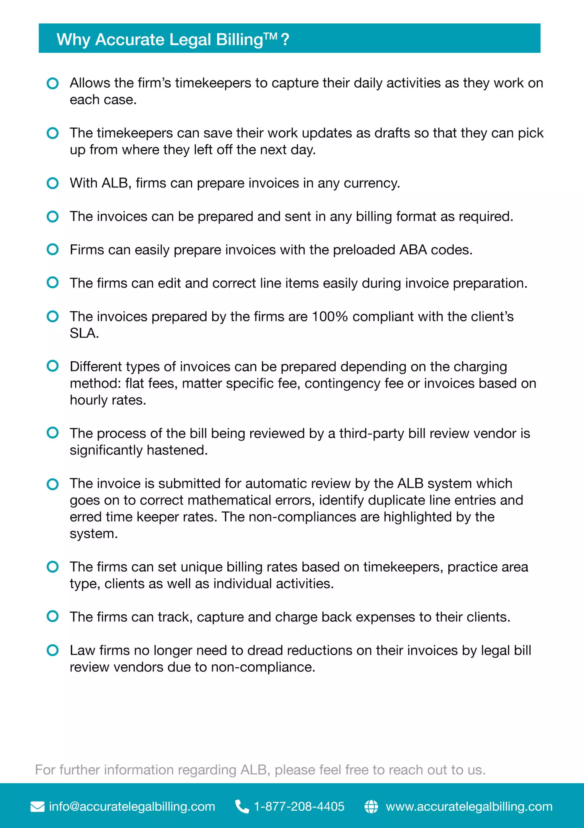 This is why your law firm should now switch to ALB platform. | PDF