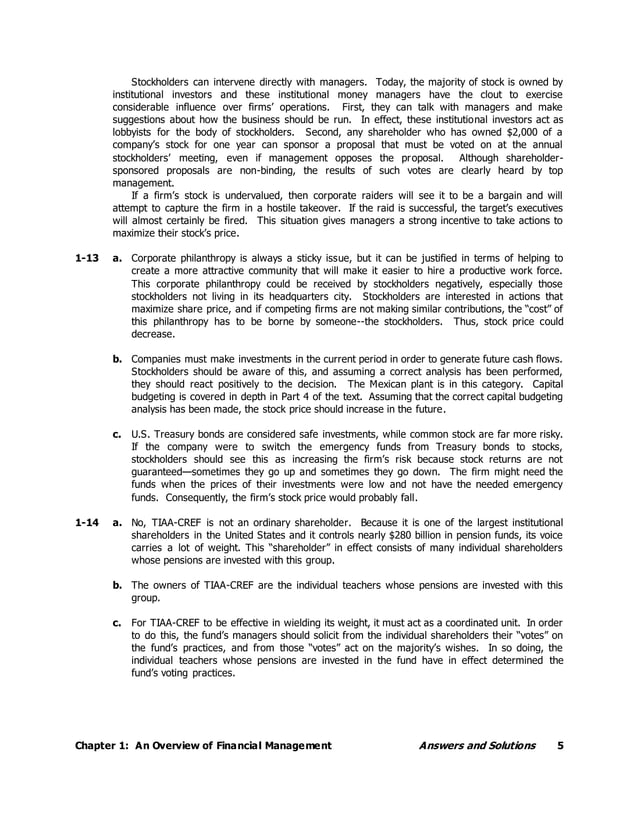 Fundamental Financial Management instruction manual C1 | DOC