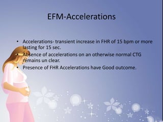 EFM- Electerical Fetal Monitoring- Legal issues,Problems,Facts, define ...