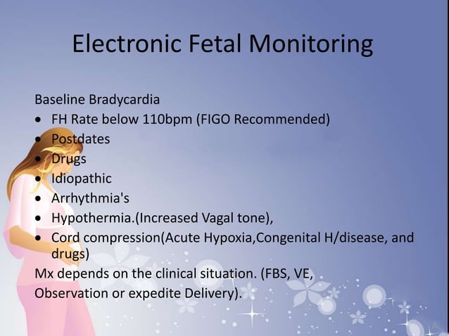 EFM- Electerical Fetal Monitoring- Legal issues,Problems,Facts, define ...