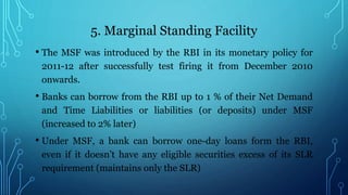 Monetry Policy (India) | PPTX