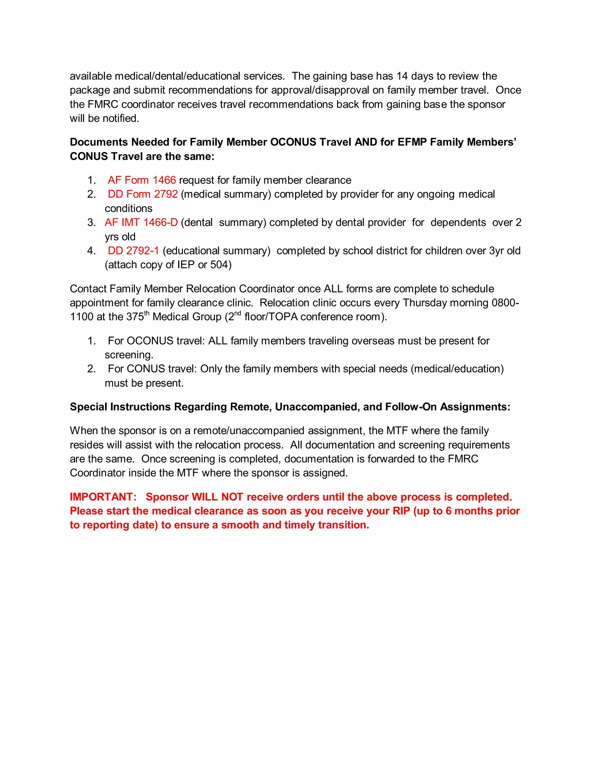 Exceptional Family Member Program | PDF