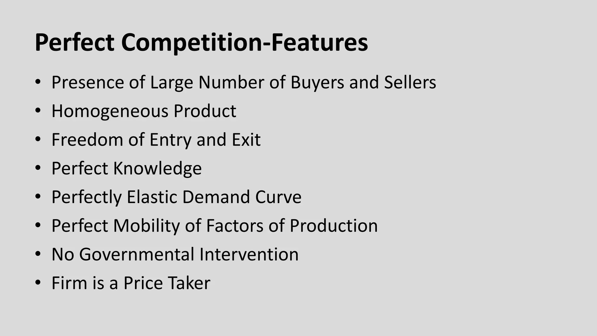 EFM Perfect Competition ppt pdf.pdf | Business | Business and Finance