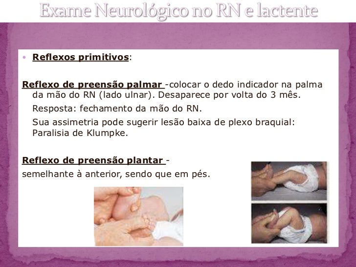 O exame físico do Lactente