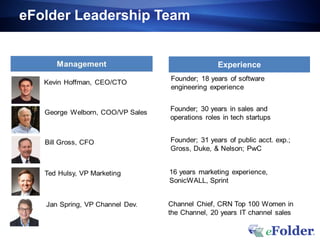 eFolder Acquires Anchor, Partner All Hands Briefing | PPTX | Cloud ...
