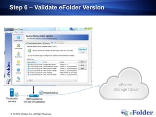 eFolder Webinar, Taming Cloud Storage Costs with Rolling Consolidation ...