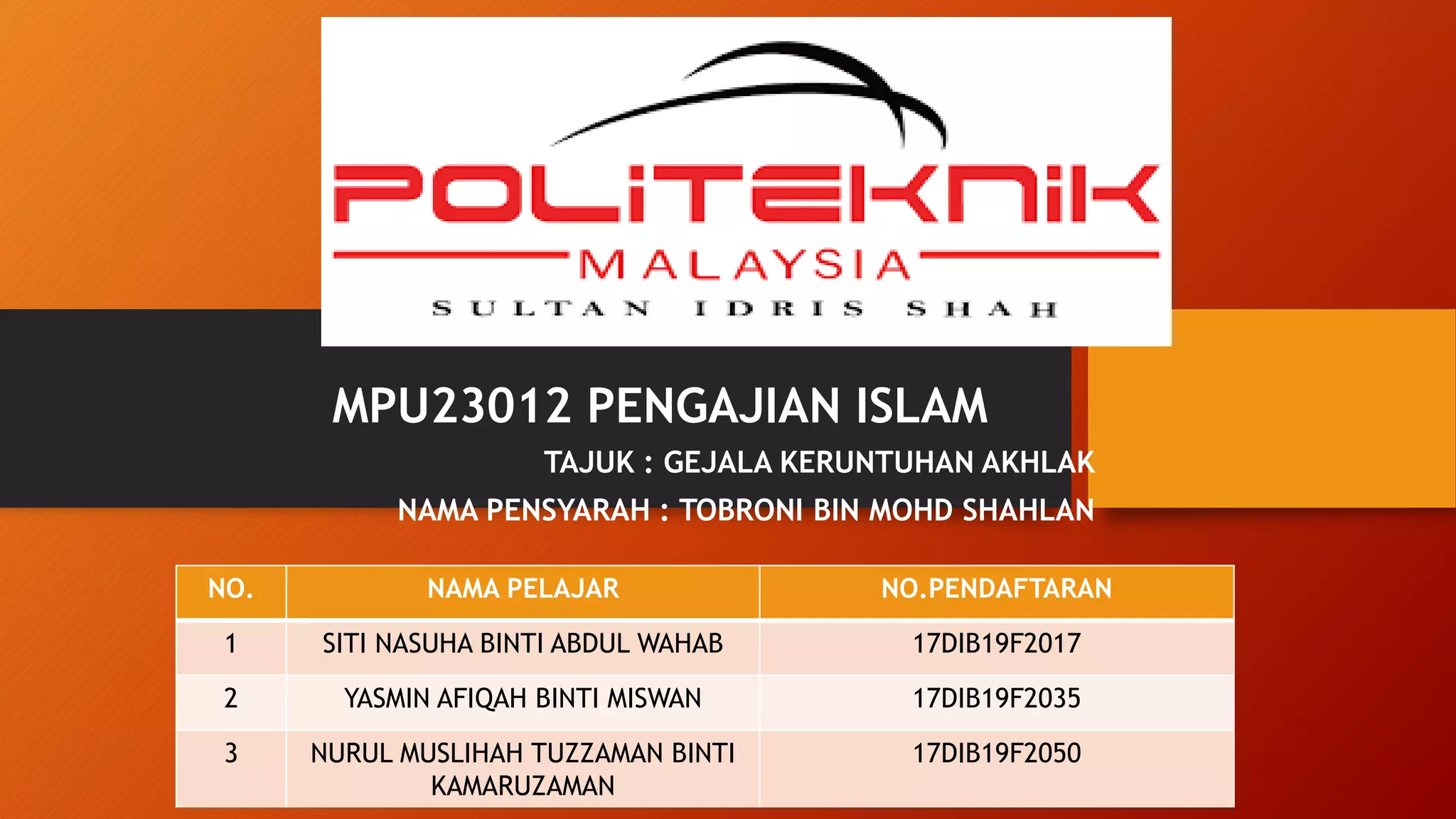 Efolio pengajian islam 3 new | PPT