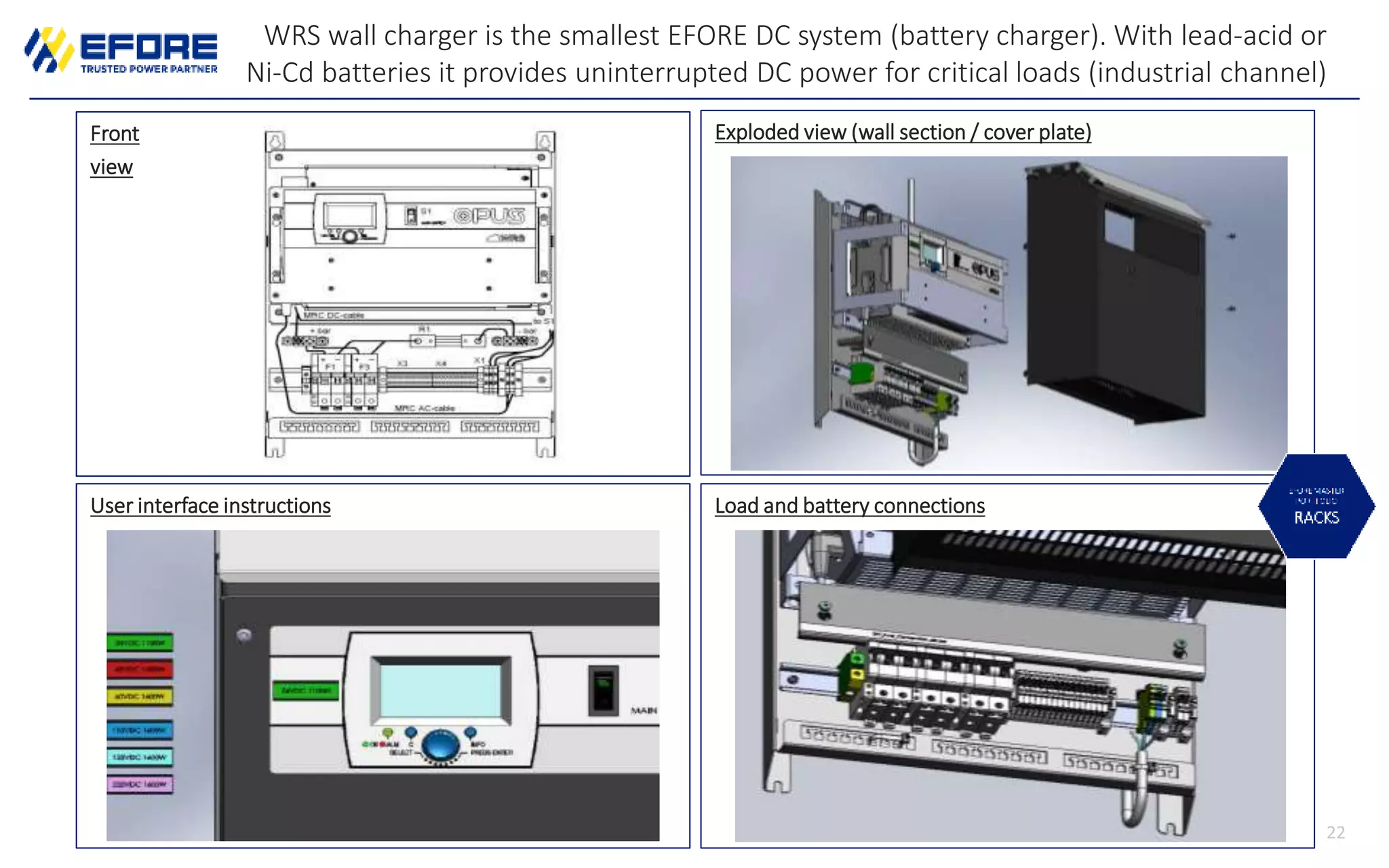 Efore DC backup SYSTEM, Master Portfolio 2016, uninterruptible power ...